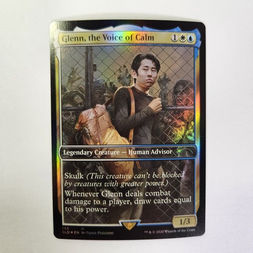 NM Foil Glenn, The Voice Of Calm Secret Lair Walking Dead SLD Human ...