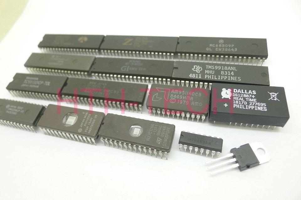 Generic Z80 6502 6809 IC kit with SRAM EPROM TMS9918 6845 VDP etc | eBay