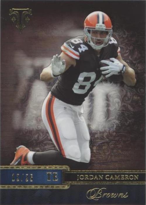2014 Topps Triple Threads - Jordan Cameron #46 Sapphire /25 for sale ...