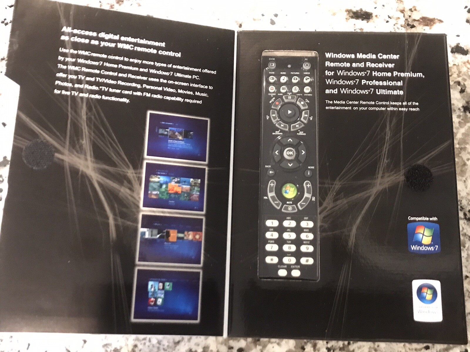 Windows Media Center Remote & Receiver | eBay