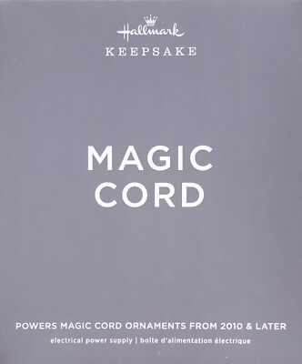Brand New Hallmark Keepsake Magic Cord for up to 7 Magic Cord Ornaments ...