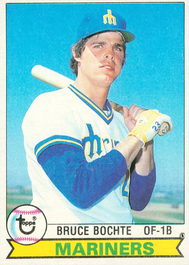 1979 Topps Baseball Card #443 Bruce Bochte Seattle Mariners | eBay
