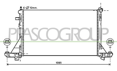 Fits Renault Master Radiator (2.3 Diesel Models) 2014 2015 2016 2017 ...