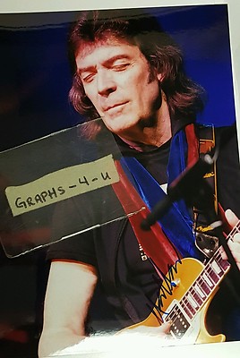 Steve Hackett Signed Genesis Autograph g | eBay