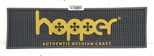 Hopper Brand Tag Rubber Bar Mat Belgian Craft | eBay