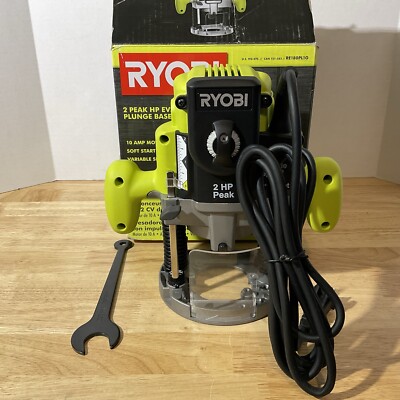 Ryobi RE180PL1G 2-HP 10-Amp Plunge Router - #414 672587041433 | eBay