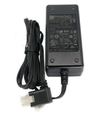 3-Pin 12V AC DC Adapter For PHIHONG PSAA18U-120 Datalogic Magellan 8400 ...