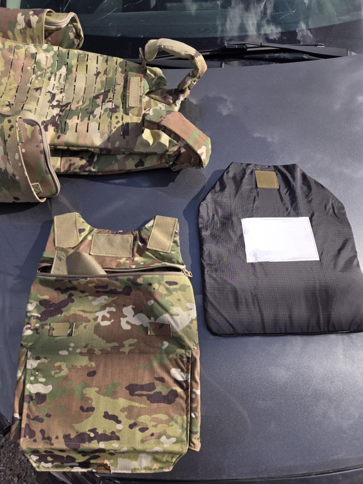 MODULAR SCALABLE VEST FRONT OUTER CARRIER- AR/PD 15-03 | eBay