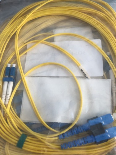 Jupiter SCU-LCU-SMD-05 Cablcon Fiber Optic Patch Cable Single Mode 5 ...