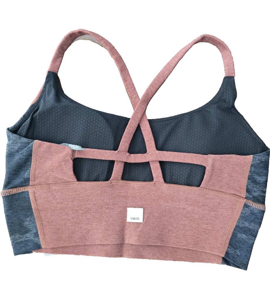 NWT Vuori Women’s Aspire Elevation Bra Cedar Heather Color Small VW1026 ...
