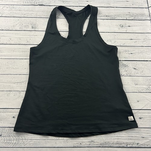 Vuori Lux Performance Tank Sleeveless Racerback Top Shirt Women's Large Black | eBay
