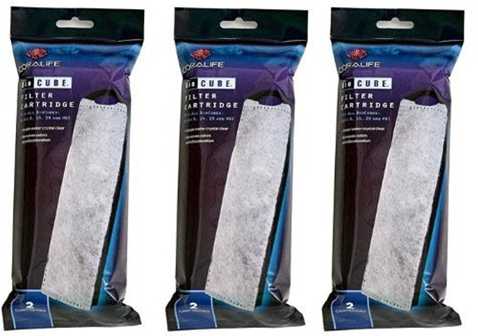 Coralife BioCube Filter Cartridge Replacements - 2-Pack | eBay