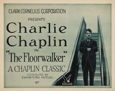 The Floorwalker (1916) Charlie Chaplin movie poster print | eBay