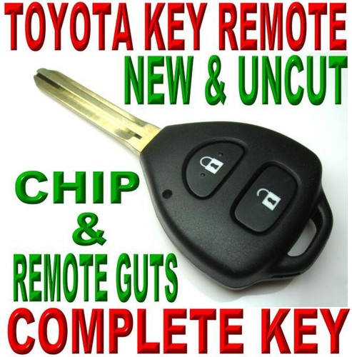 NEW TOYOTA COROLLA RAV4 HIACE TARAGO REMOTE CHIP KEY KEYLESS ENTRY FOB ...