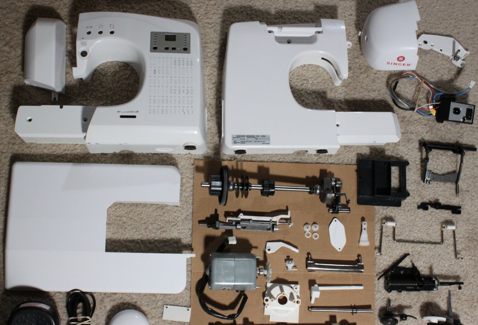 Singer SEWING MACHINE Model: 4166 "REPLACEMENT PARTS" | eBay