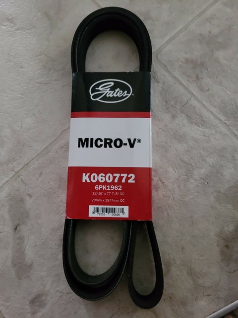 Serpentine Belt-Premium OE Micro-V Belt Gates K060772 for sale online ...