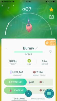 SHINY PINK BURMY!!! - PKMN GO!!! - NOT REGISTERED! | eBay
