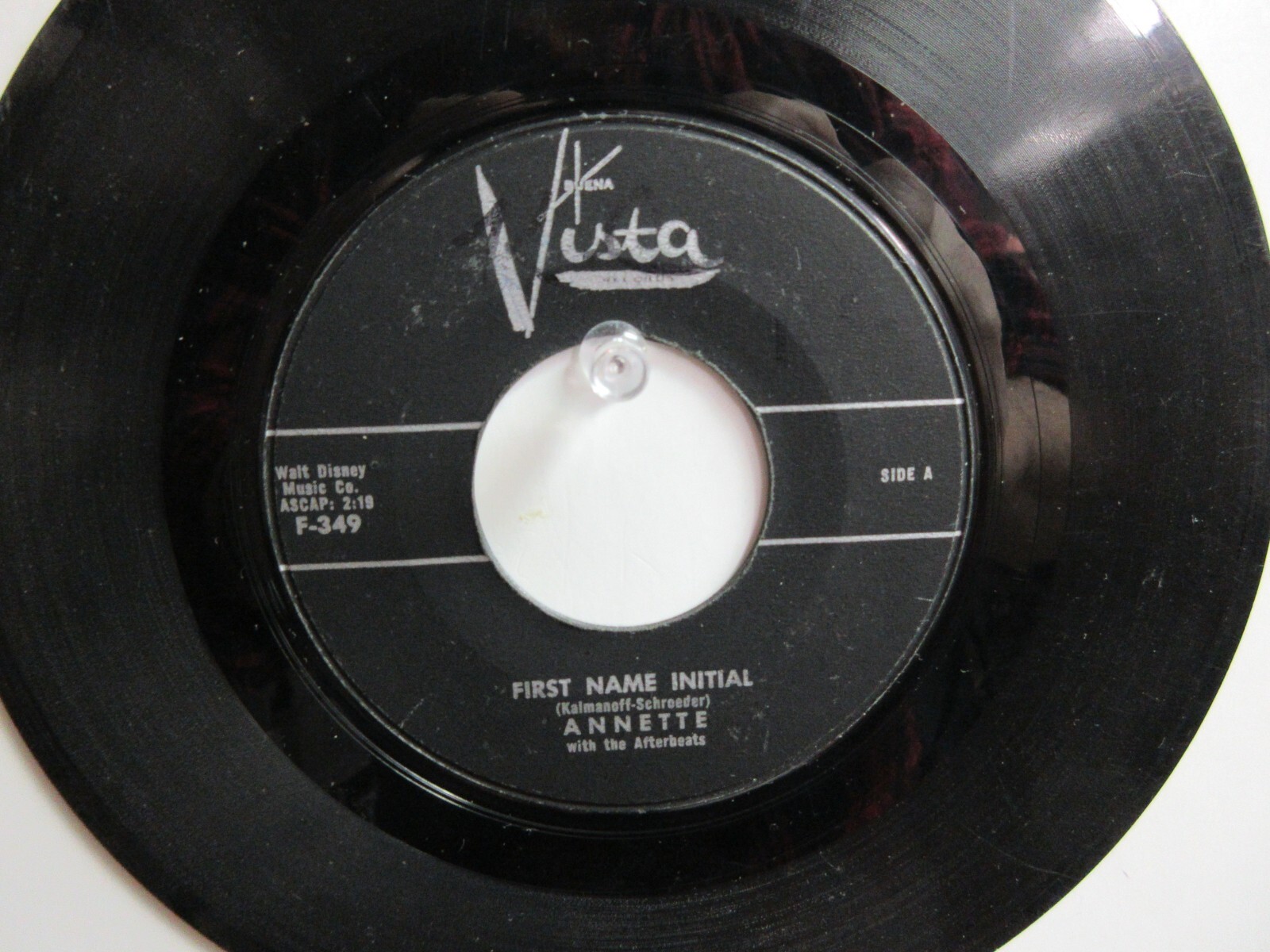 💥' ANNETTE ' HIT 45 + PICTURE SLEEVE [FIRST NAME INITIAL] 1959 !💥 | eBay