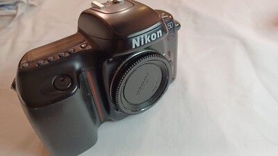 Nikon N50 F50 35mm SLR Film Camera Body. No Strap Tested Works F Mount ...