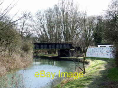 Photo 6x4 Railway bridge over the River Stort Bishop's Stortford Just ...