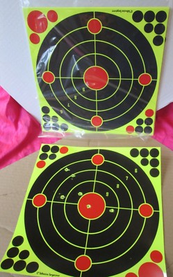 Splatter Target 12" 300mm Shoot rifle pistol reactive air cheap targets ...