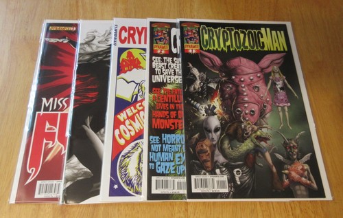 Lot of *5* Dynamite Comics! CRYPTOZOIC MAN #1, 2, 3 + MISS FURY #1 + #1 ...