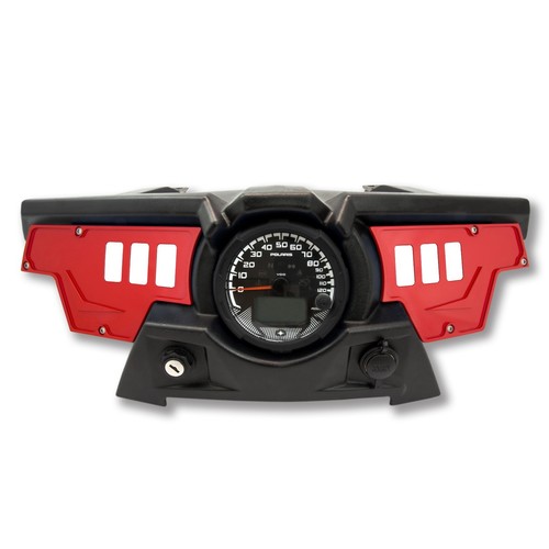 Polaris RZR XP 1000 Dash Panel 2 plates for Rocker switch upgrade Red ...