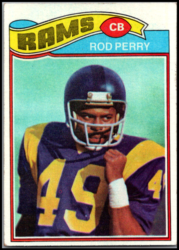 1977 Topps Rookie RC #197 Rod Perry FREE SHIPPING! | eBay
