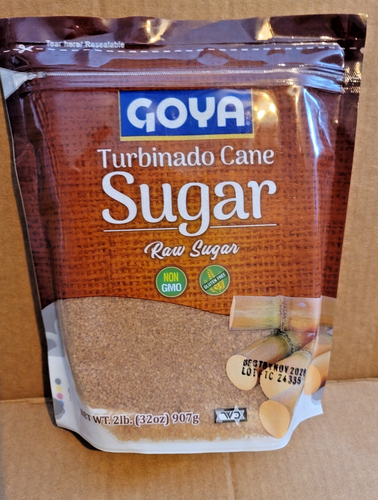 Goya Pure Turbinado Cane Raw Sugar, 32 Oz. | eBay