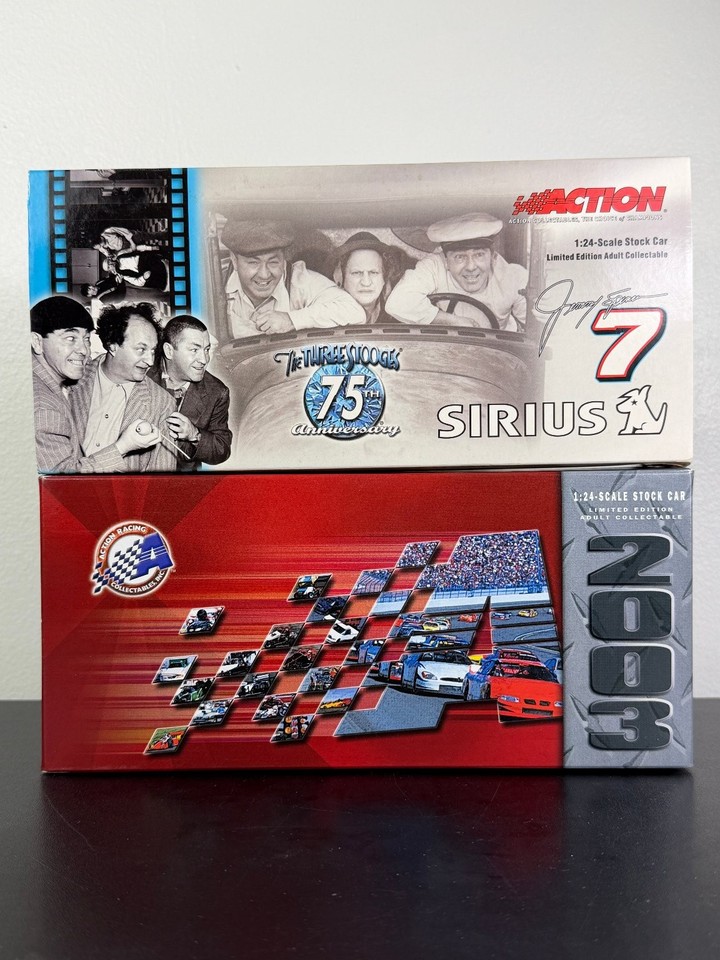Action 1:24 Jimmy Spencer 2003 Dodge Intrepid #7 Sirus Radio / 3 ...