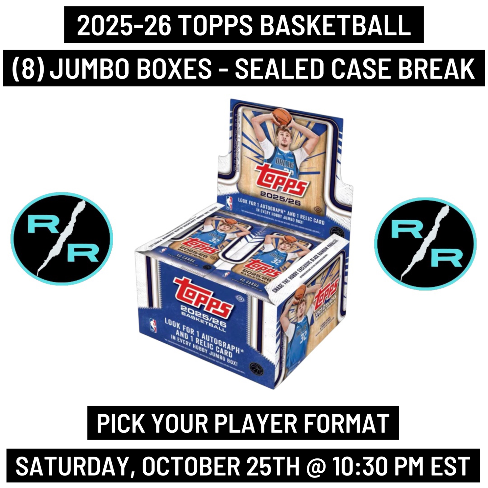 ADOU THIERO - 2025-26 Topps Basketball 8 Jumbo Box 1 Case Player Break ...