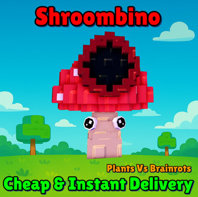 [🟢ONLINE ] Shroombino Plant | PLANTS VS BRAINROTS! | ROBLOX | NEW GAME | eBay