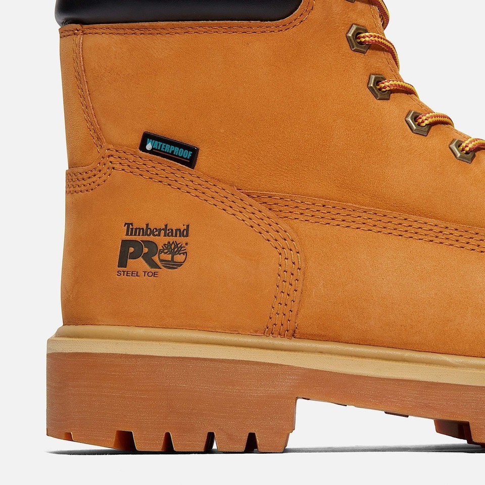 Men's Timberland PRO Direct Attach 6" Waterproof Insulated Steel-Toe ...