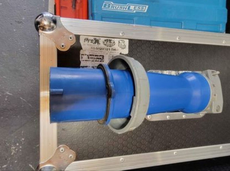 Hubbell 5100P9W, 100 Amp, 120/208 Volt, 3 Phase, Pin & Sleeve Plug | eBay