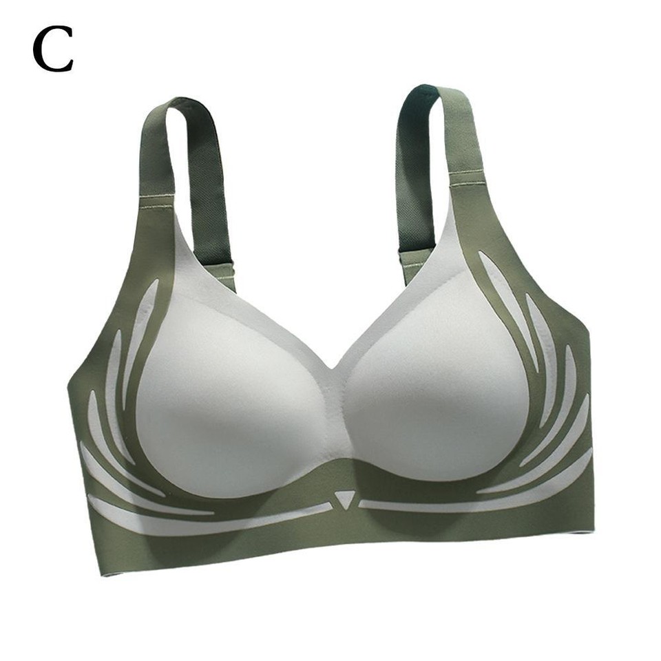 Women's Bra Small Breasts Gathered Up Soft Support Adjustable Nonsteel ...