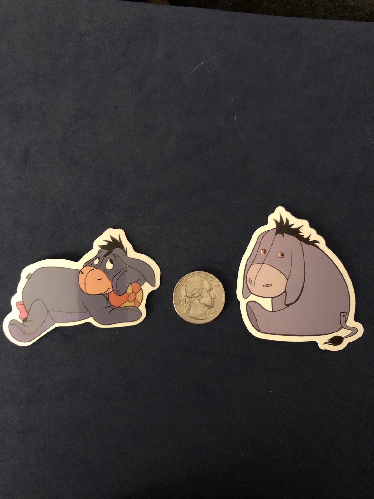 Disney Stickers - Lot of 2 Eeyore Stickers. Disney / Winnie The Poo. | eBay