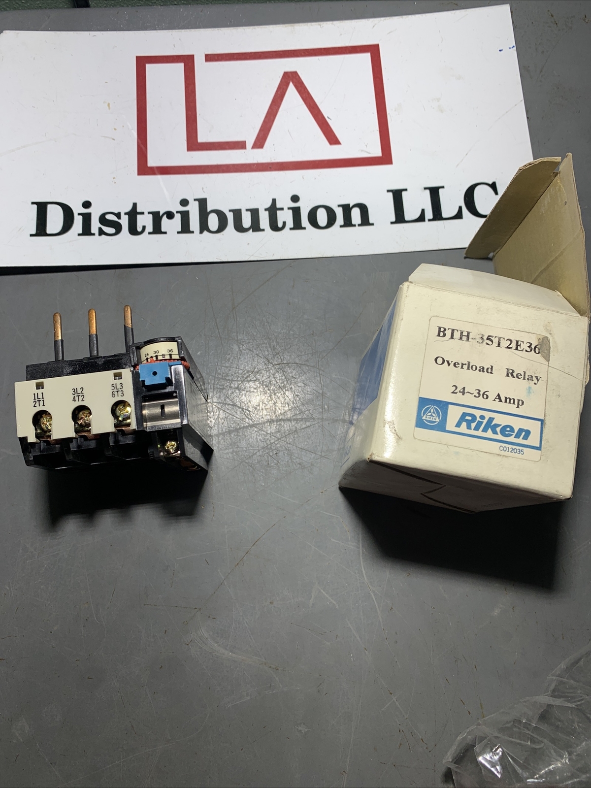 RIKEN OVERLOAD RELAY BTH-35T2E36 24-36amp | eBay