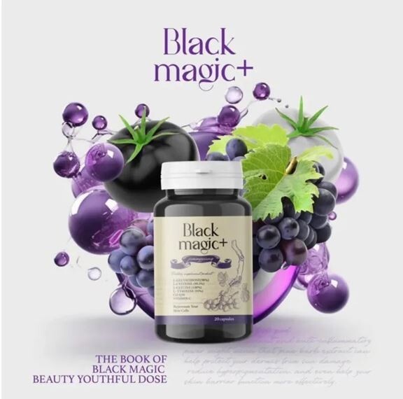 BLACK MAGIC PLUS GLUTA BEAUTY SUPPLEMENTS 20CAPSULES | eBay