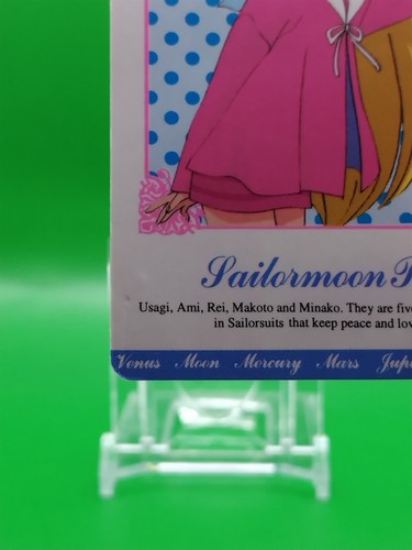 Minako Aino Sailor Moon R Card Condition Bandai Naoko Takeuchi Japanese ...