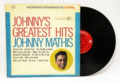 VINTAGE Johnny Mathis Greatest Hits LP Vinyl Record Album CS 8634 | eBay