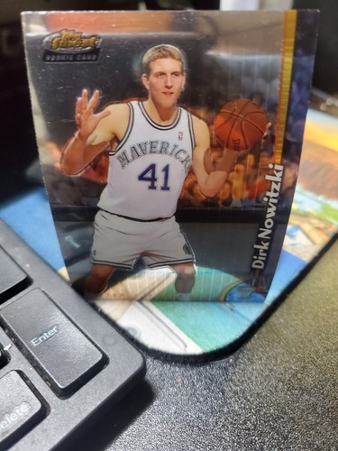 1998-99 Topps Finest Dirk Nowitzki RC Rookie #234 No Peel Or Back ...