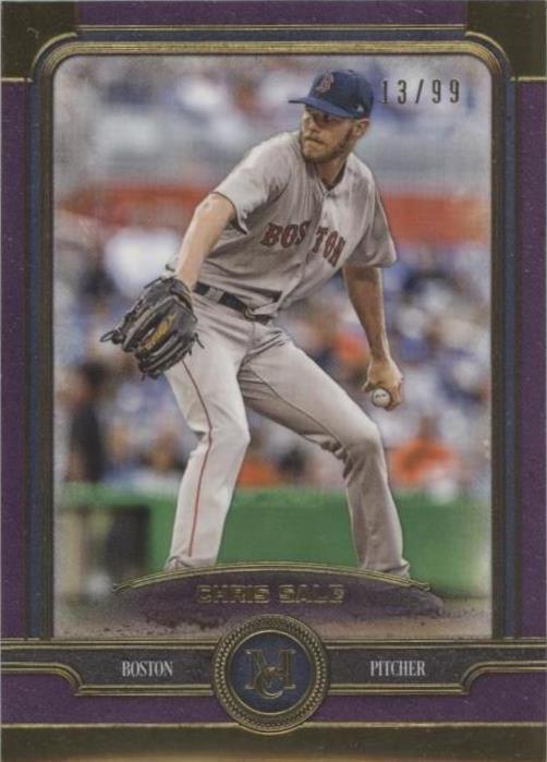 2019 Topps Museum Collection - Chris Sale #12 Amethyst /99 for sale ...