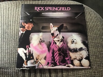 RICK SPRINGFIELD SUCCESS HASN’T SPOILED ME YET 1982 LP RCA PRINT ...