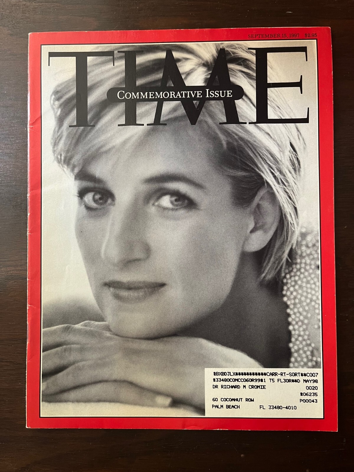 September 15, 1997 Time Magazine; Commemorative Issue Princess Diana of ...