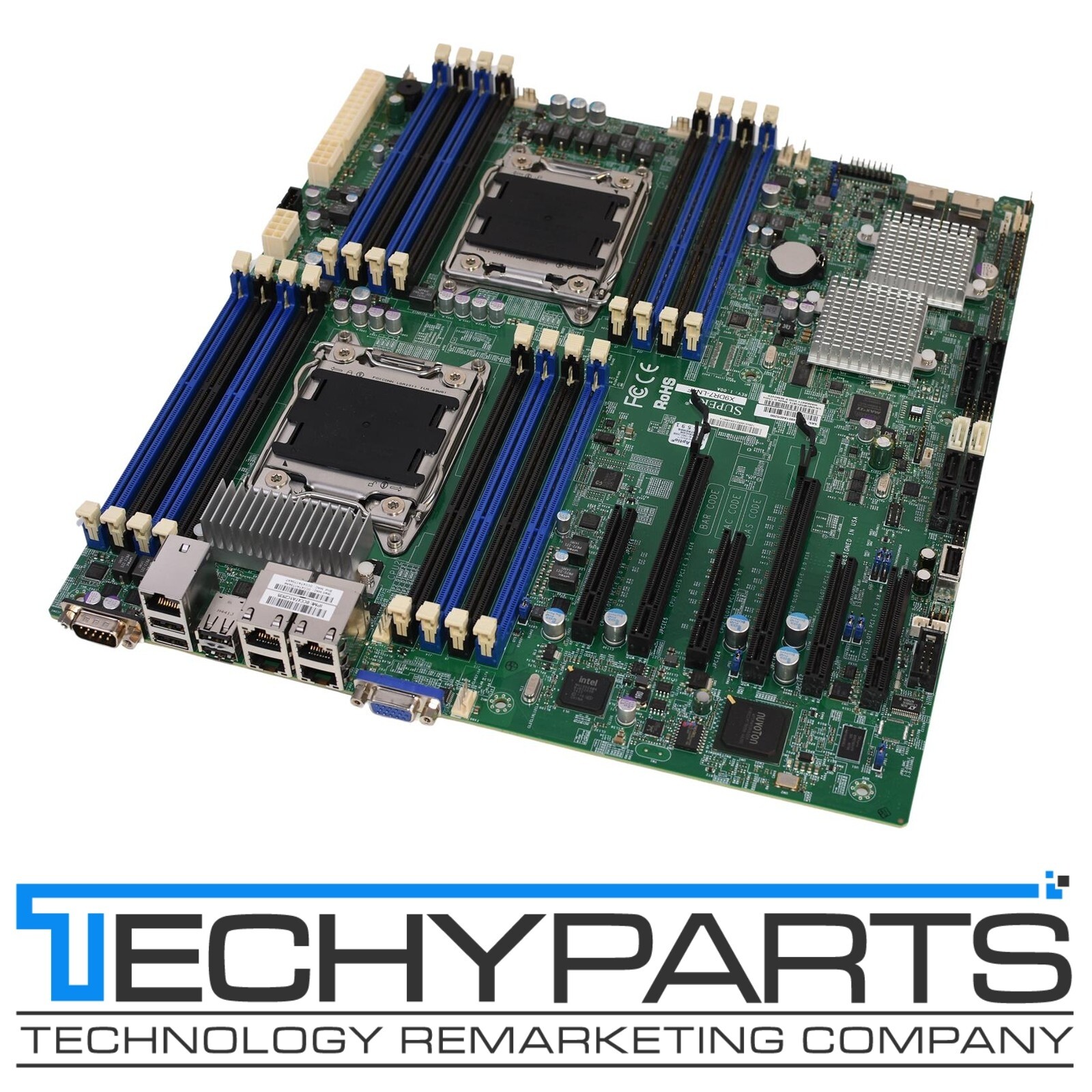 Supermicro X9DR7-LN4F Dual LGA2011 Intel C602/DDR3 E-ATX Server Motherboard | eBay