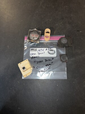 1972 - 1976 Mopar A Body Dash Cluster Idiot Light Lenses 72 73 74 75 ...