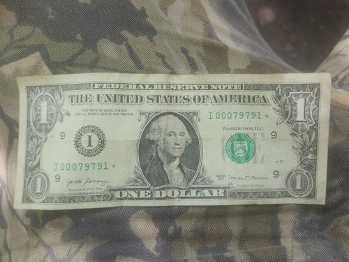 LOW SERIAL NUMBER STAR NOTE 00079791* 250,000 | eBay