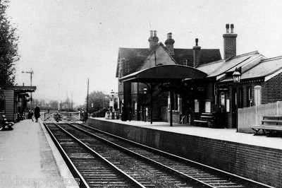 LBSCR Isfield Station General View Rail Photo | eBay