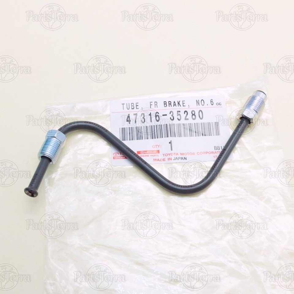 4731635280 New Genuine OEM Toyota Left Front Brake Tube Hose 4RUNNER FJ ...