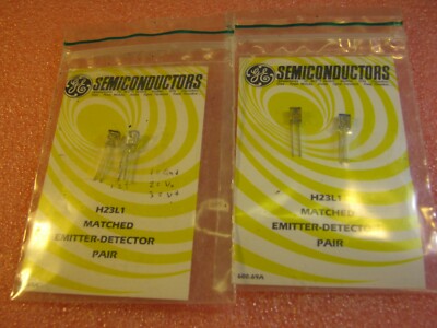 General Electric Semiconductors Matched Emitter Detectors 2 Pairs of ...